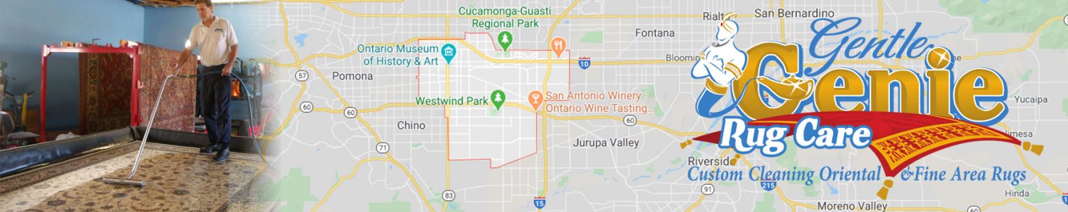 Ontario, California Rug Cleaning Services | Gentle Genie Rug Care